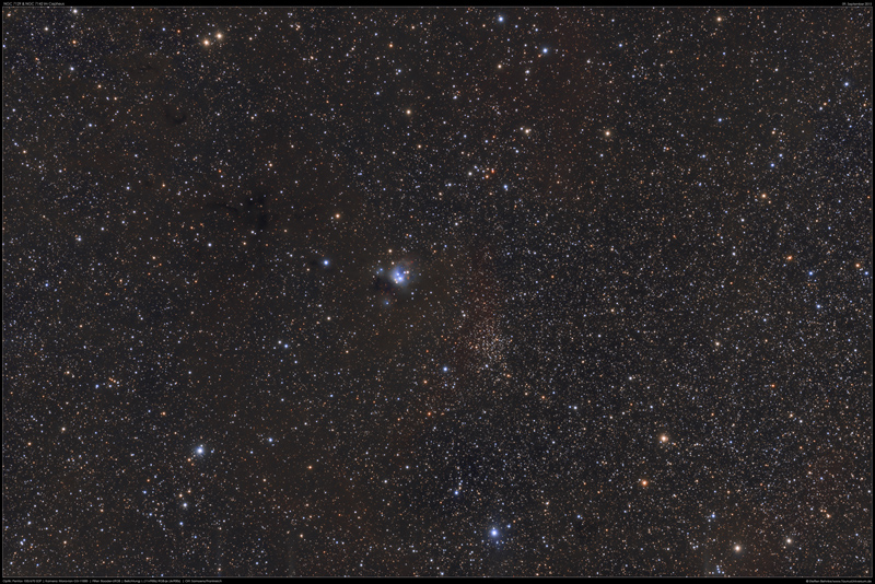 Taunusuniversum.de-Die Astro-Galerie von Steffen Behnke: NGC 7129 & NGC 7142