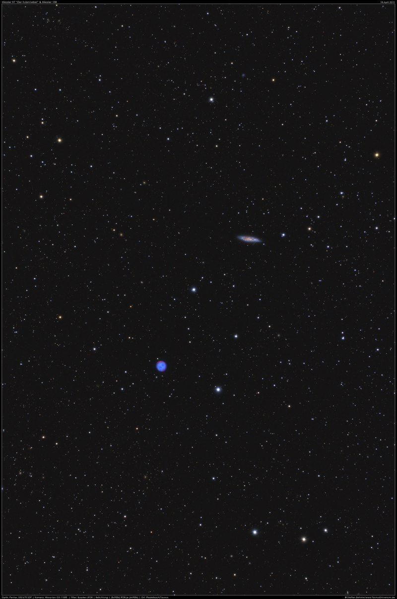 Taunusuniversum.de-Die Astro-Galerie von Steffen Behnke: Messier 97 ...